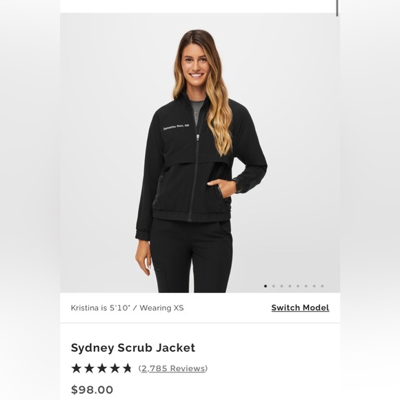 Figs | Jackets & Coats | Figs Sydney Scrub Jacket Brand New In Bag ...